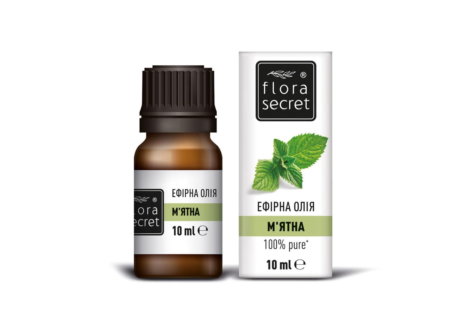 Купити ефірну олію М'ятну Flora Secret 10 мл