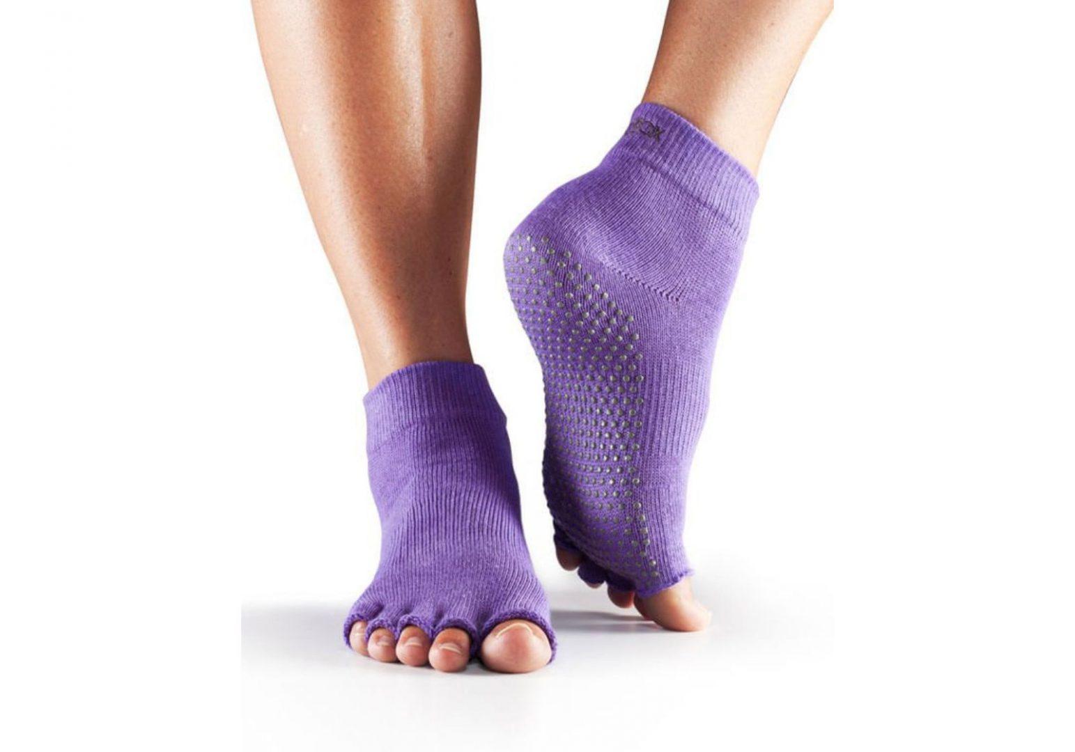 Носки ToeSox ≣ Half Toe Ankle Grip Light Purple – Украина